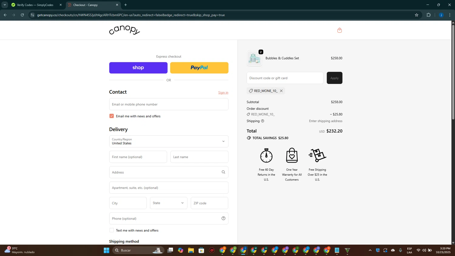 Canopy Promo Codes - 15% Off (11 Verified) Nov 2025