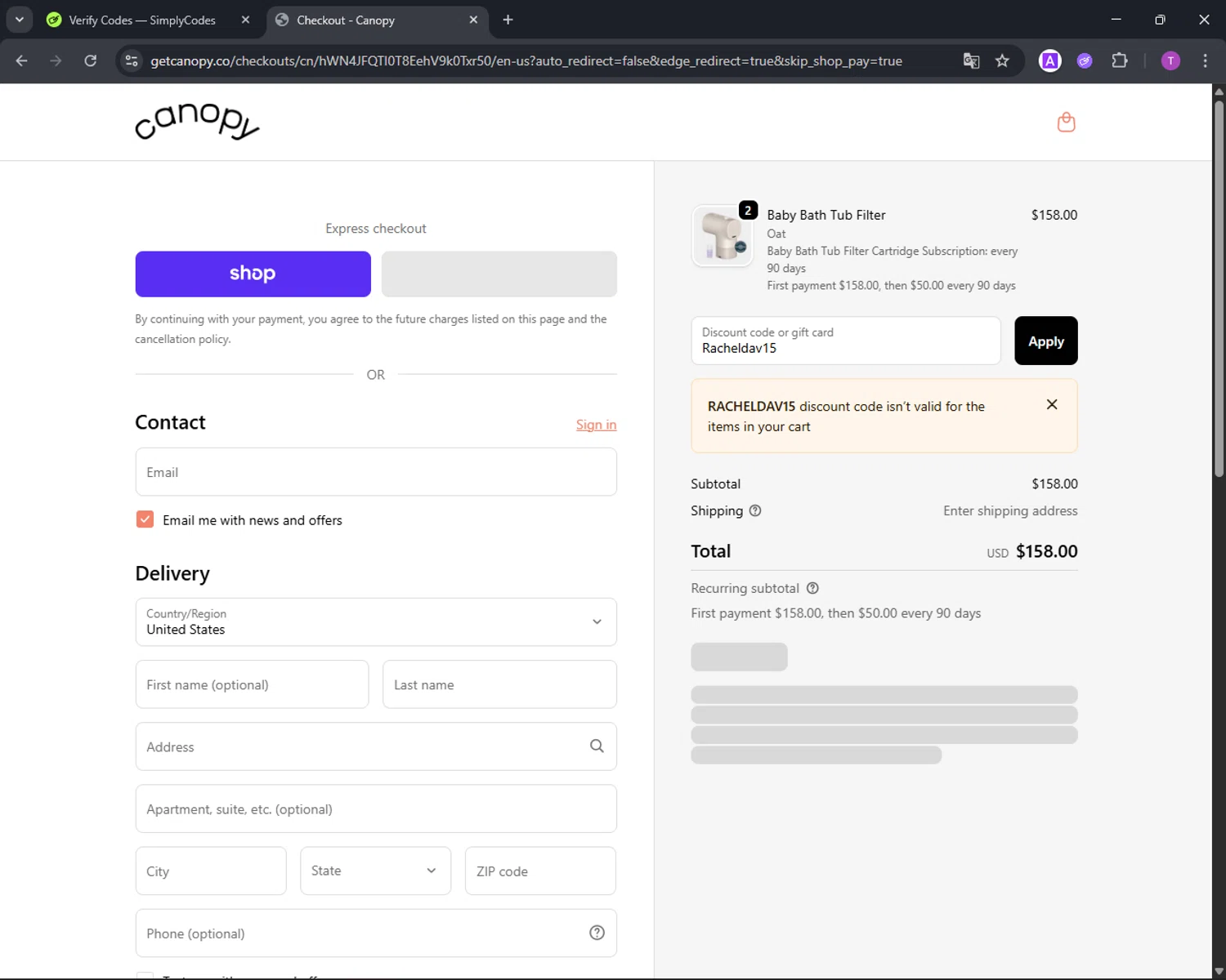 Canopy Discount Codes - 10% Off (8 Verified) Oct 2025