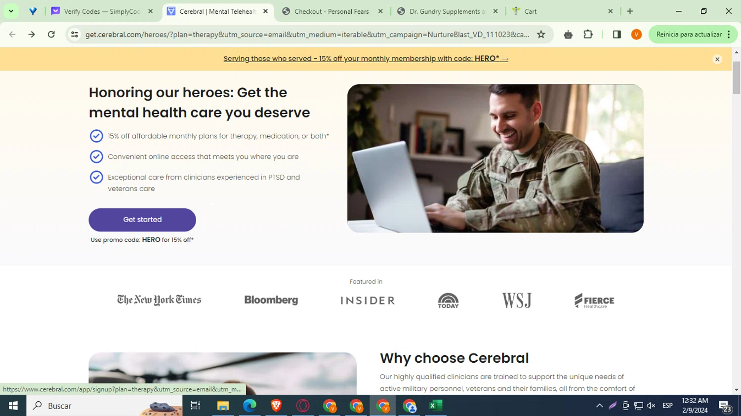 Cerebral Promo Codes – 29% Off | March 2024