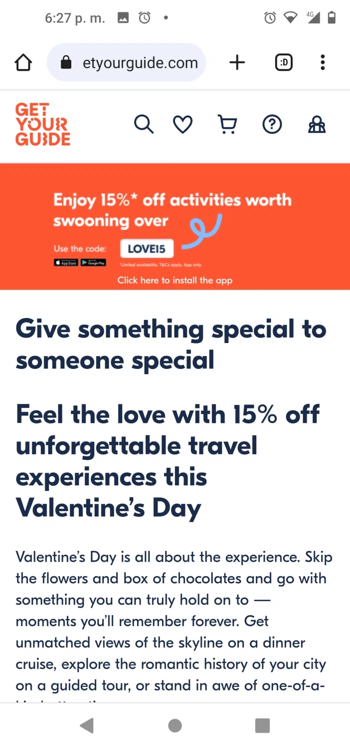 GetYourGuide Promo Codes - 10% Off Coupons Jan 2025