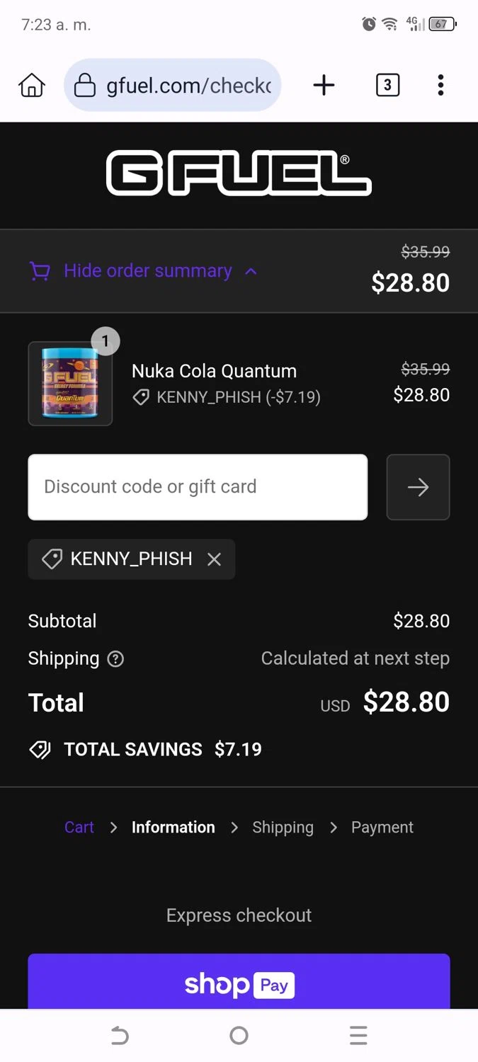 G Fuel Promo Codes – 64% Off | June 2024