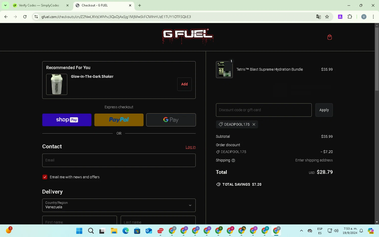 G Fuel Discount Codes - $16 Off | September 2024