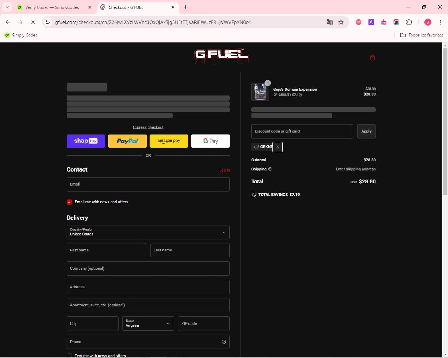 G Fuel Discount Codes - $16 Off | September 2024