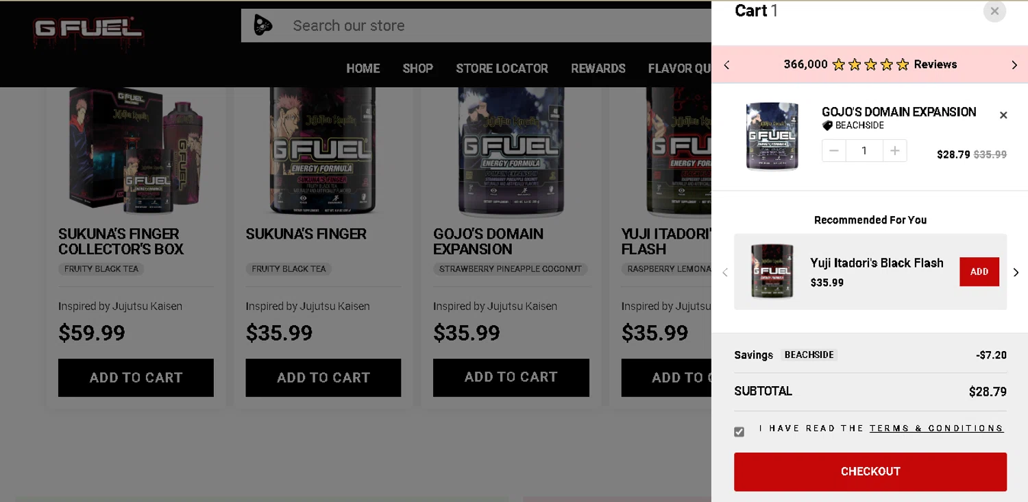 G Fuel Discount Codes - $16 Off | September 2024