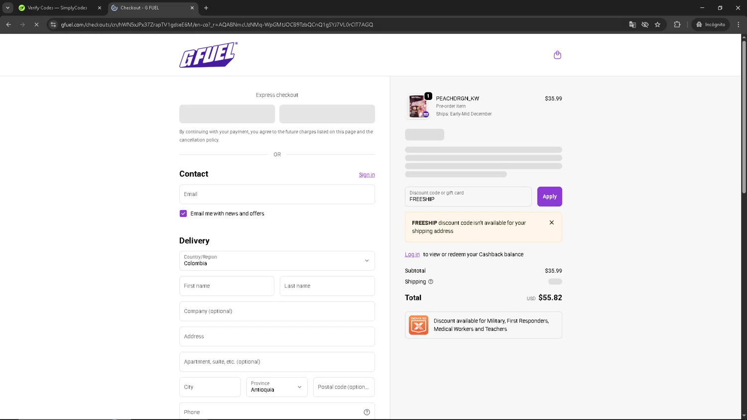 G Fuel Promo Codes - 20% Off (3 Verified) Jan 2026