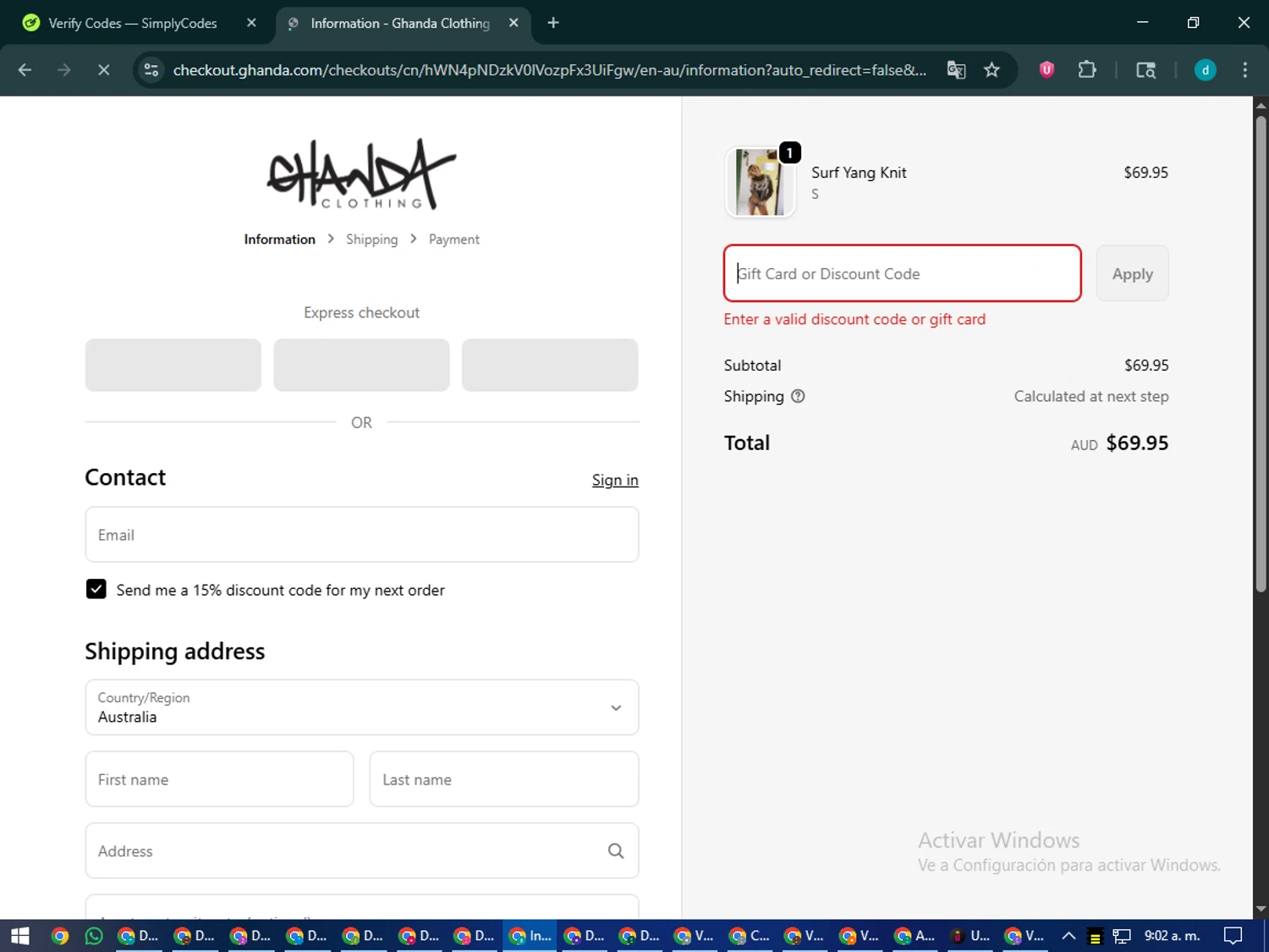 Ghanda Clothing Promo Code - 20% Off (Verified) Dec 2025