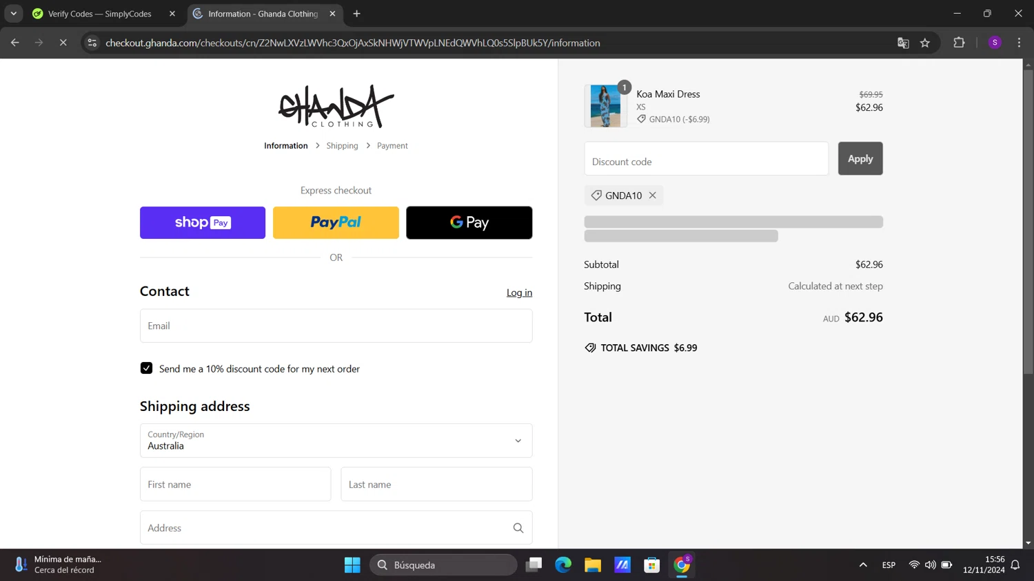 Ghanda Clothing Coupons & Black Friday 2024 Deals - 20% Off