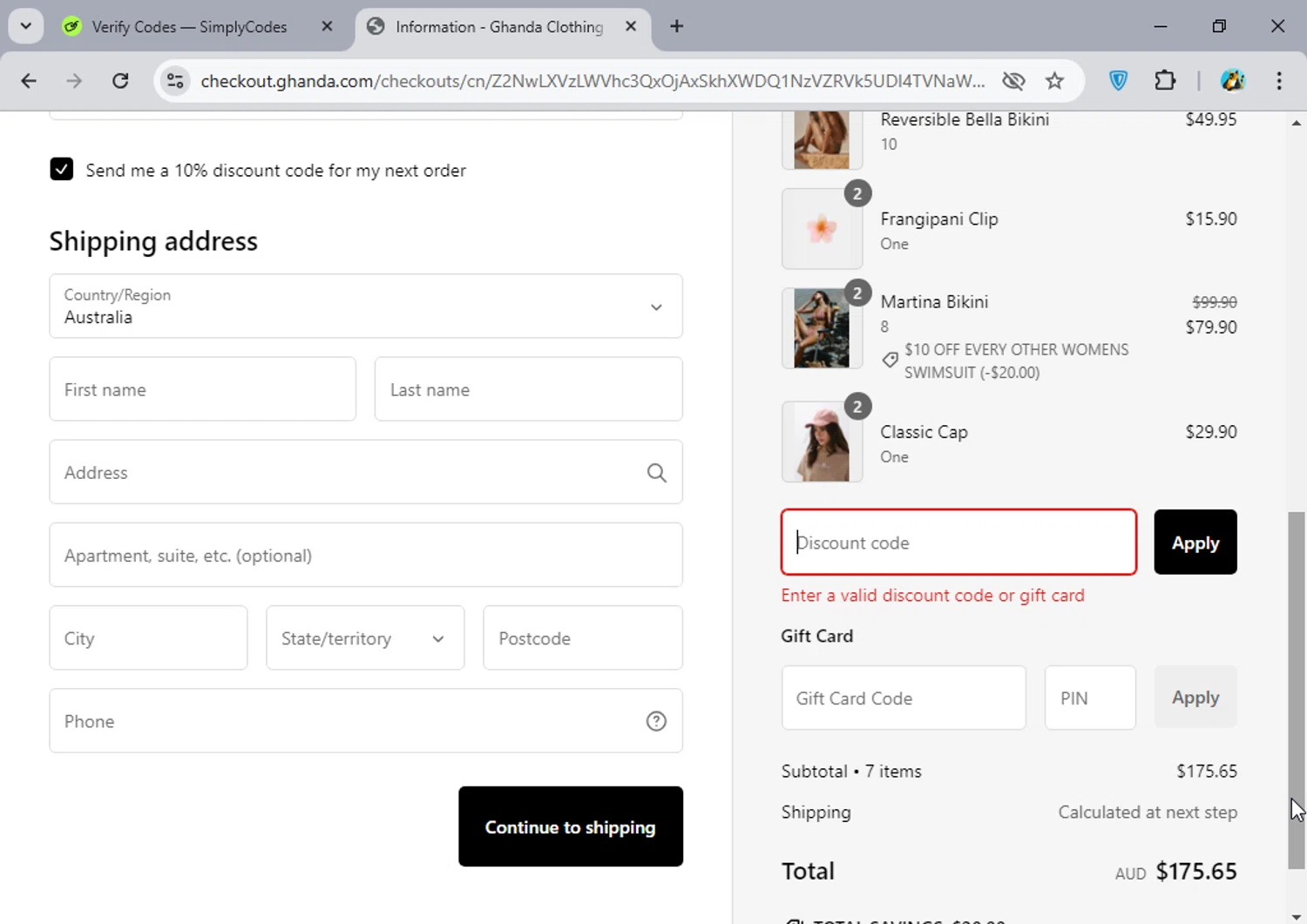 Ghanda Clothing Promo Codes (3 Verified) - 25% Off Jun 2025