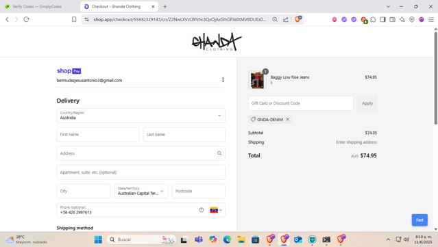 Ghanda Clothing Promo Codes (3 Verified) - 25% Off Jun 2025