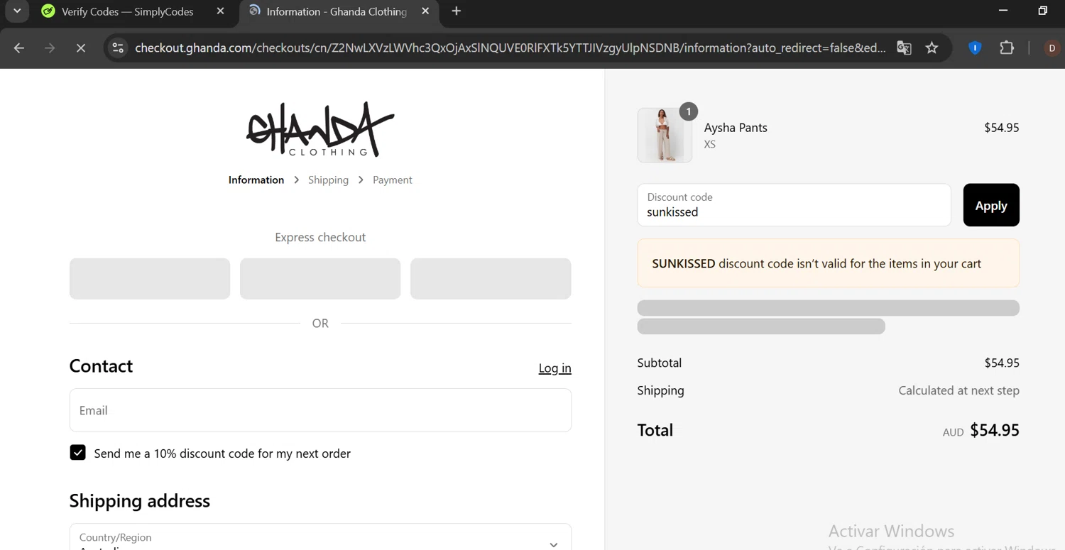 Ghanda Clothing Promo Codes (6 Verified) - 25% Off May 2025