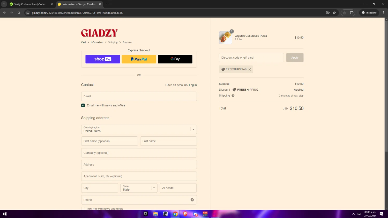 Giadzy Promo Codes - 10% Off | October 2024