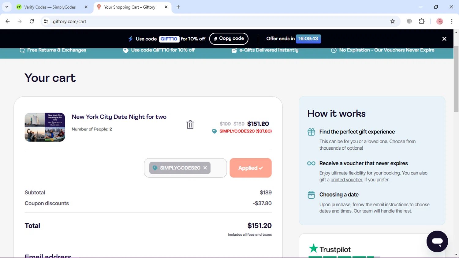 Giftory Promo Codes - 20% Off (51 Verified) Jan 2026
