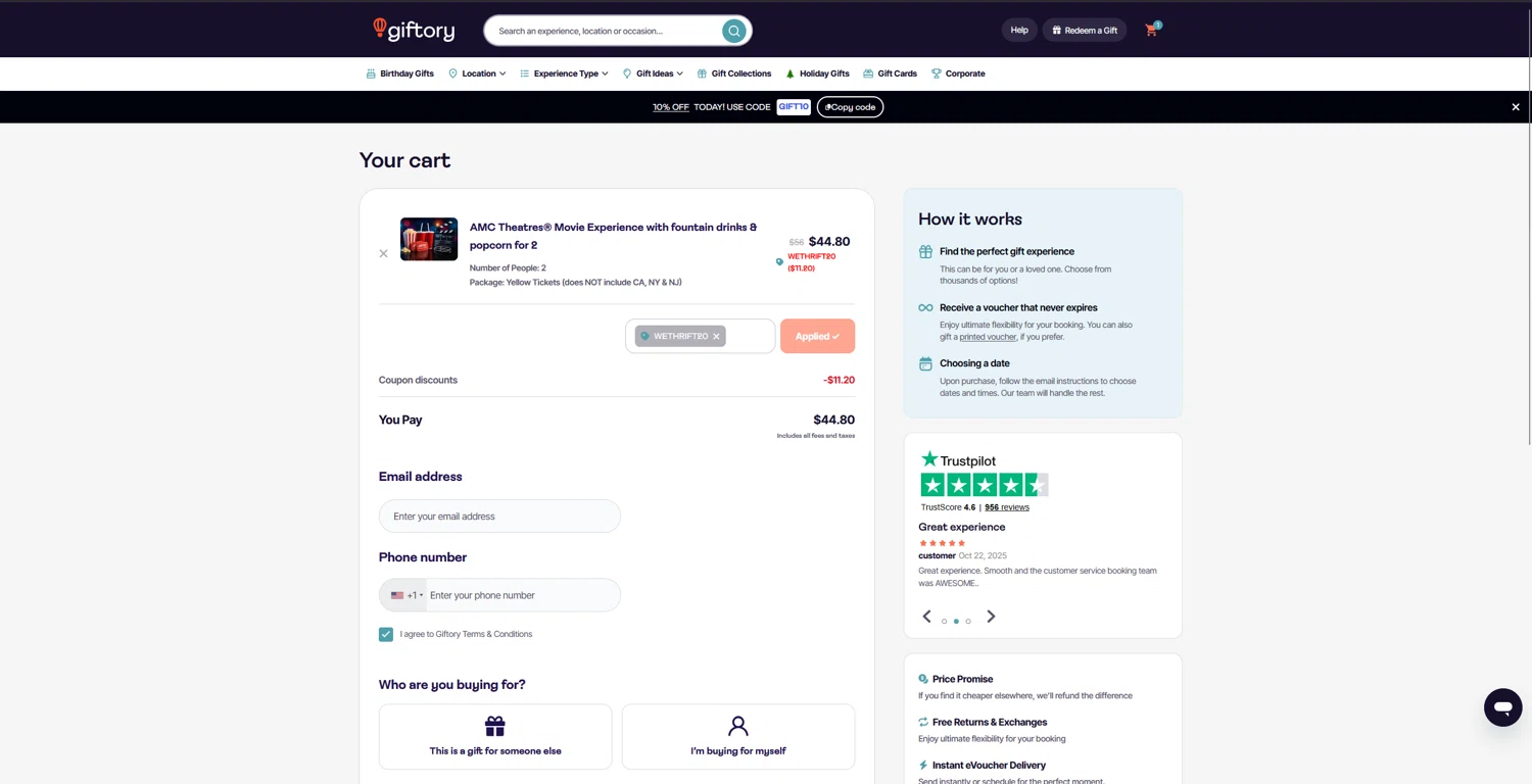 Giftory Promo Codes - 20% Off (64 Verified) Jan 2026