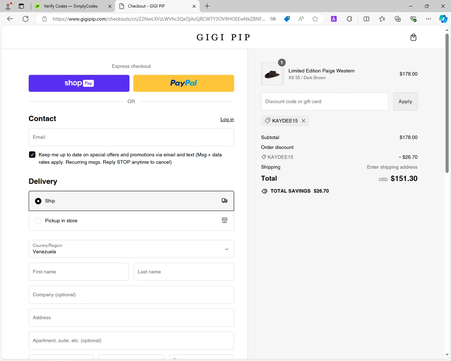 Gigi Pip Discount Codes - 15% Off | September 2024