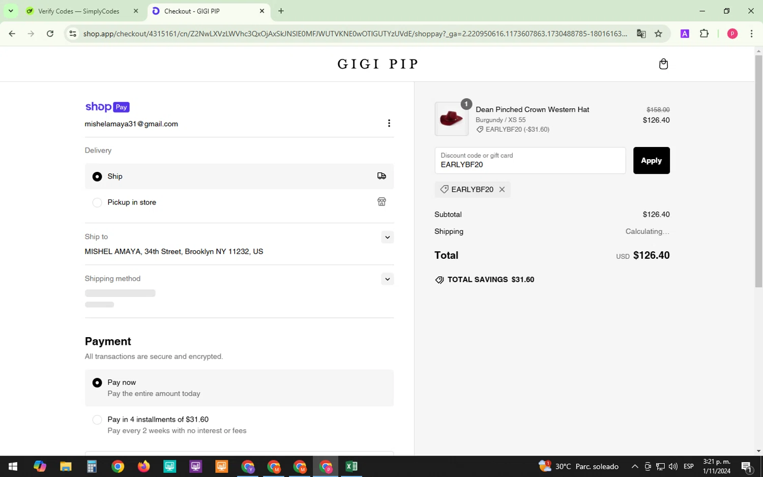 Gigi Pip Discount Codes - 20% Off | November 2024