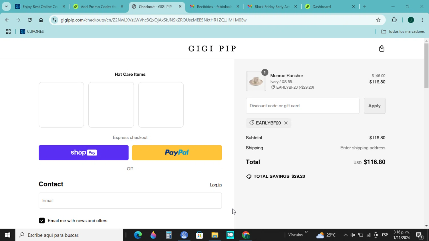 Gigi Pip Discount Codes - 20% Off | November 2024
