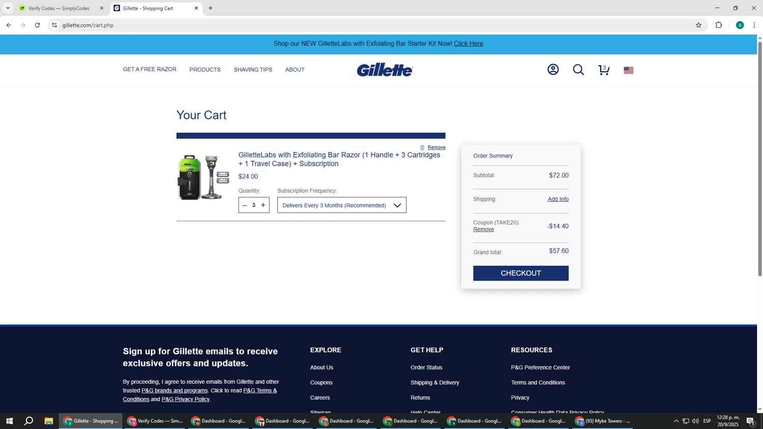 Gillette Promo Codes (5 Verified) - 15% Off w/Code Oct 2025