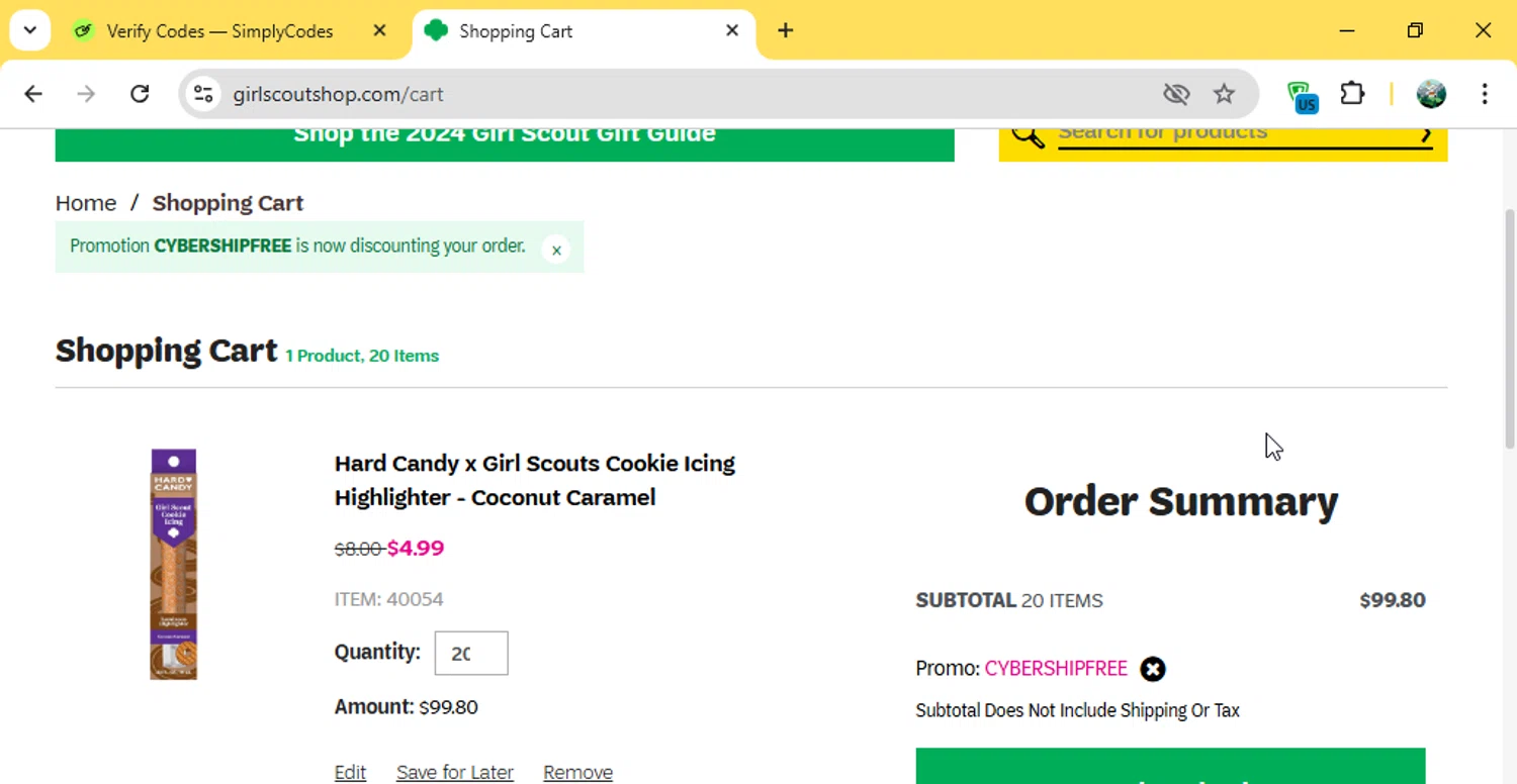 Girl Scout Shop Promo Codes - 20% Off | December 2024