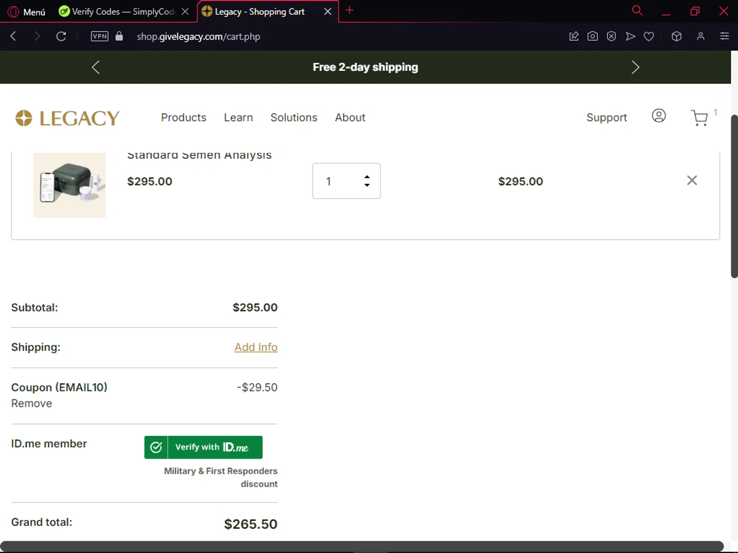 Legacy Coupon Codes - 10% Off | November 2024