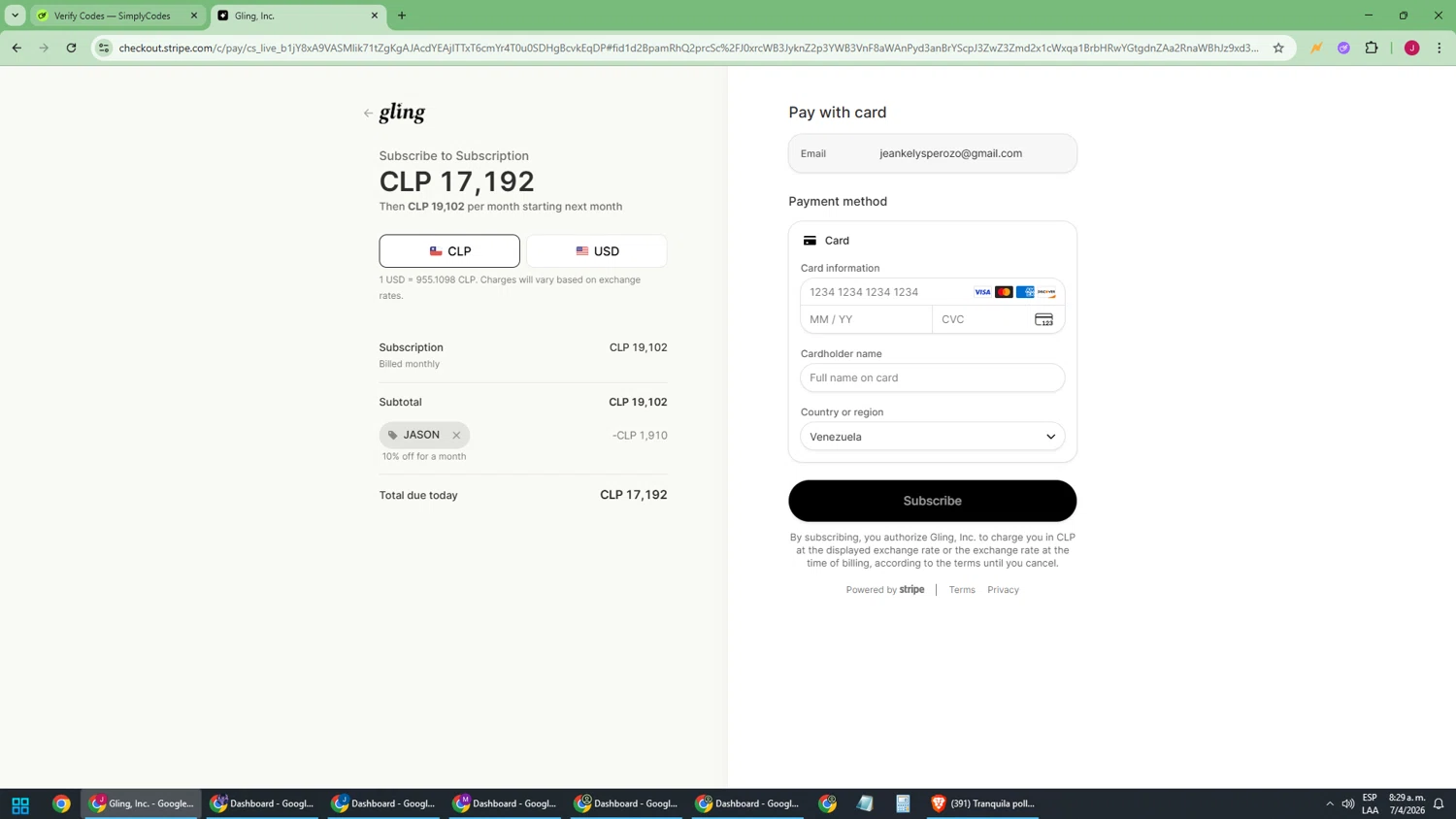 Gling Promo Codes - 10% Off (2 Verified) Jun 2026