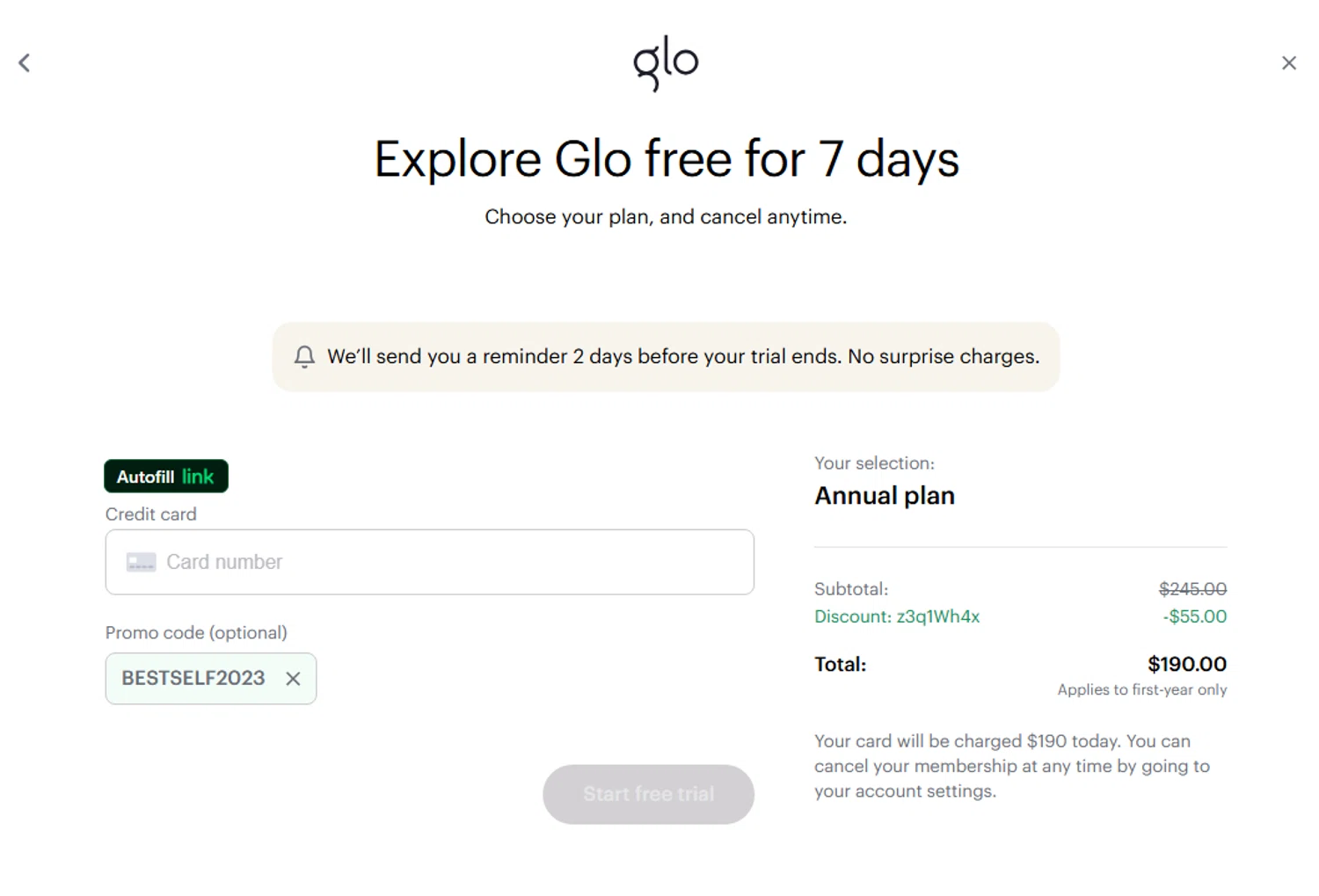 Glo Promo Codes - $55 Off w/Code (3 Verified) May 2026
