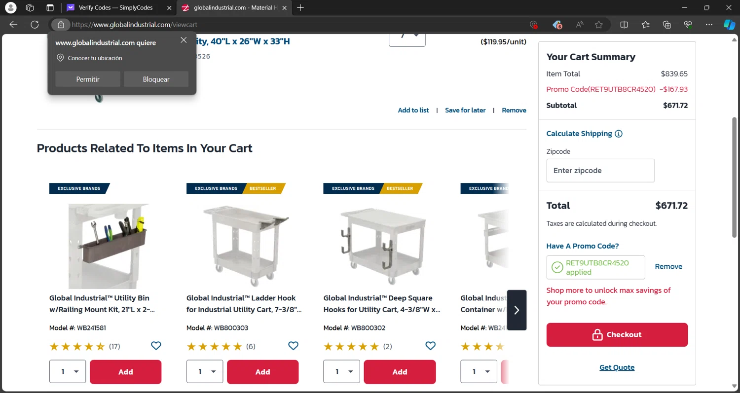 Global Industrial Promo Codes - 10% Off | November 2024