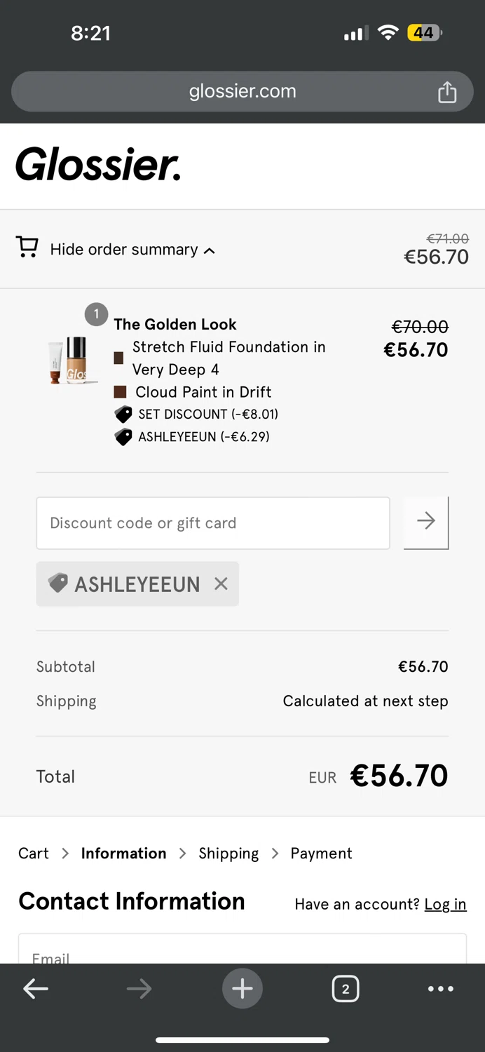 Glossier Promo Codes – 10% Off | August 2024