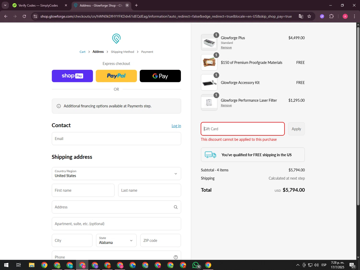 Glowforge Promo Codes - 40% Off (4 Verified) Dec 2025