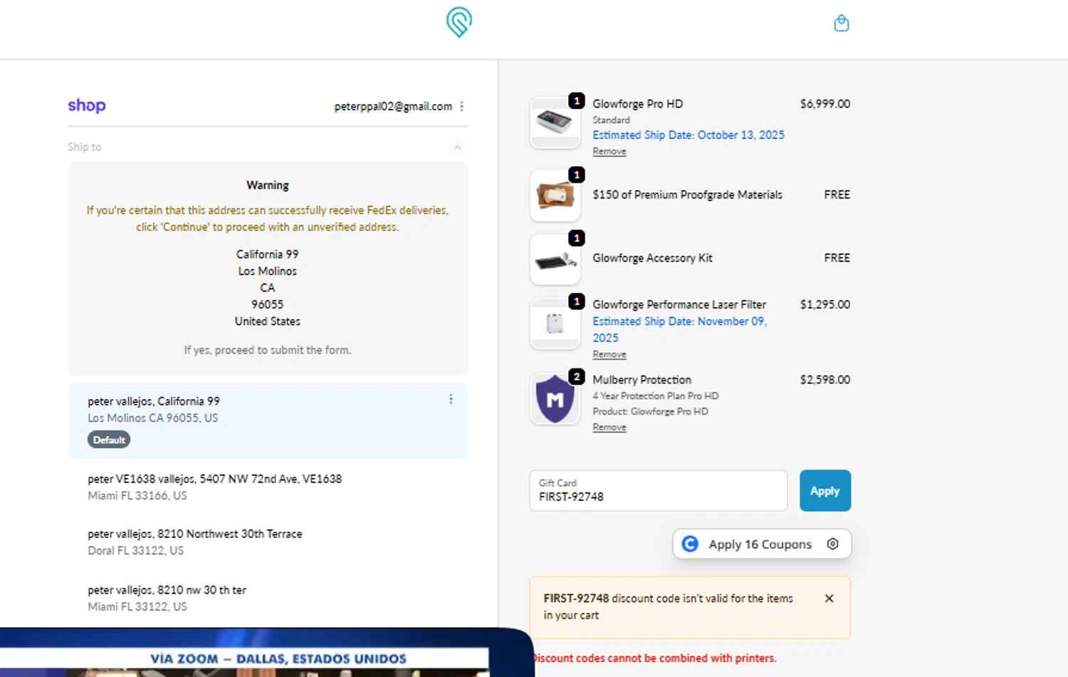 Glowforge Promo Codes - 40% Off (4 Verified) Dec 2025