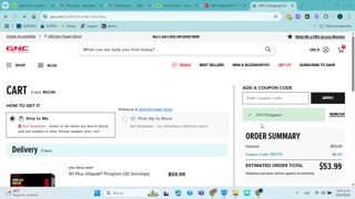 GNC Promo Codes (8 Verified) - 15% Off Sitewide Jul 2025