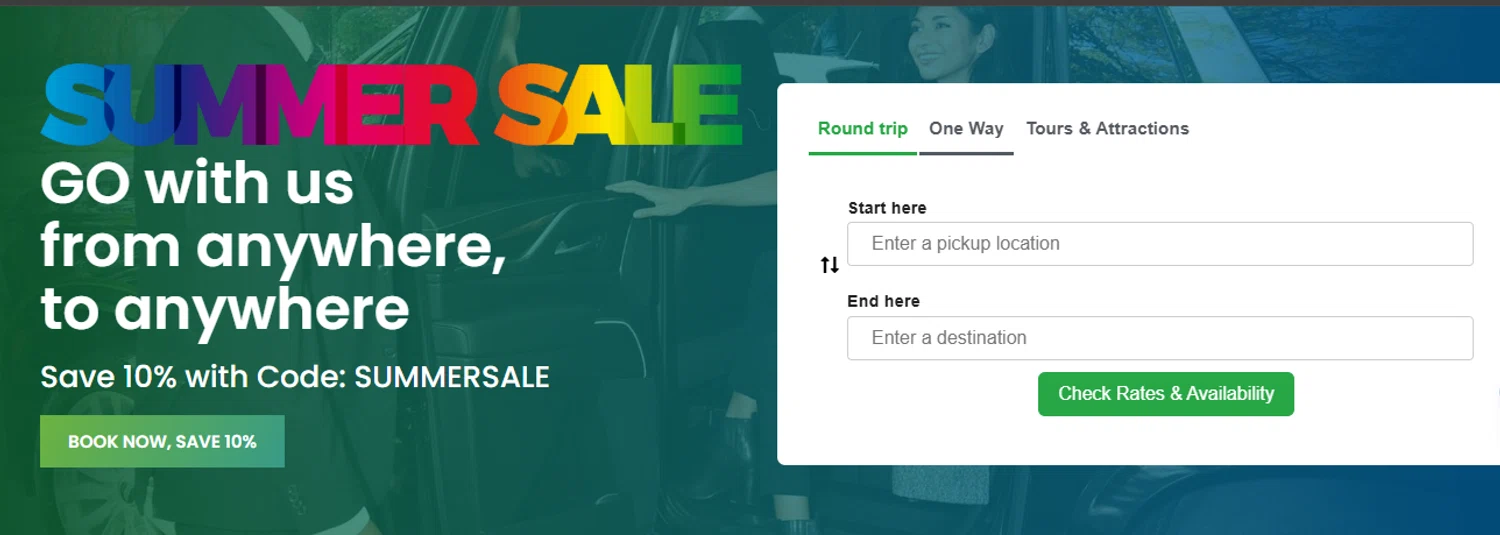 Go Airport Shuttle Promo Code (4 Verified) - 10% Off Jul 2025