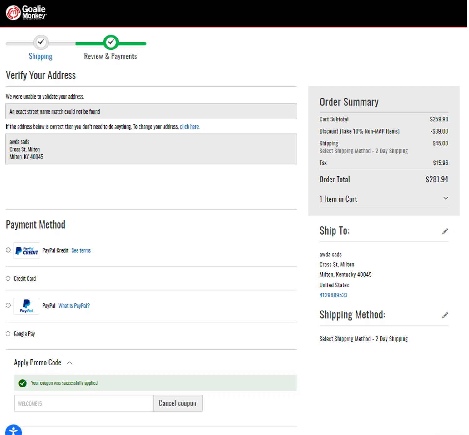 Goalie Monkey Promo Codes - 25% Off | September 2024