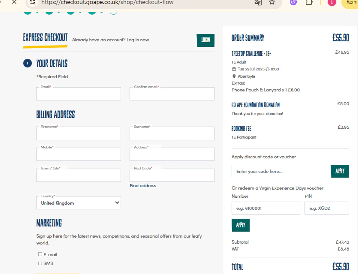 Go Ape Discount Codes - 15% Off (2 Verified) Sep 2025