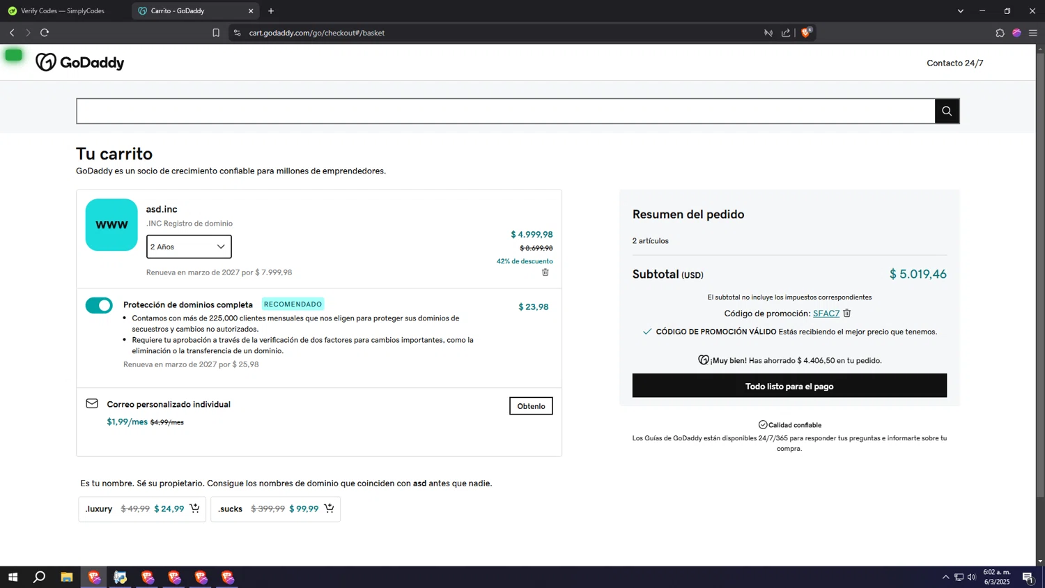GoDaddy Promo Codes (8 Verified) - 30% Off Sitewide Mar 2025