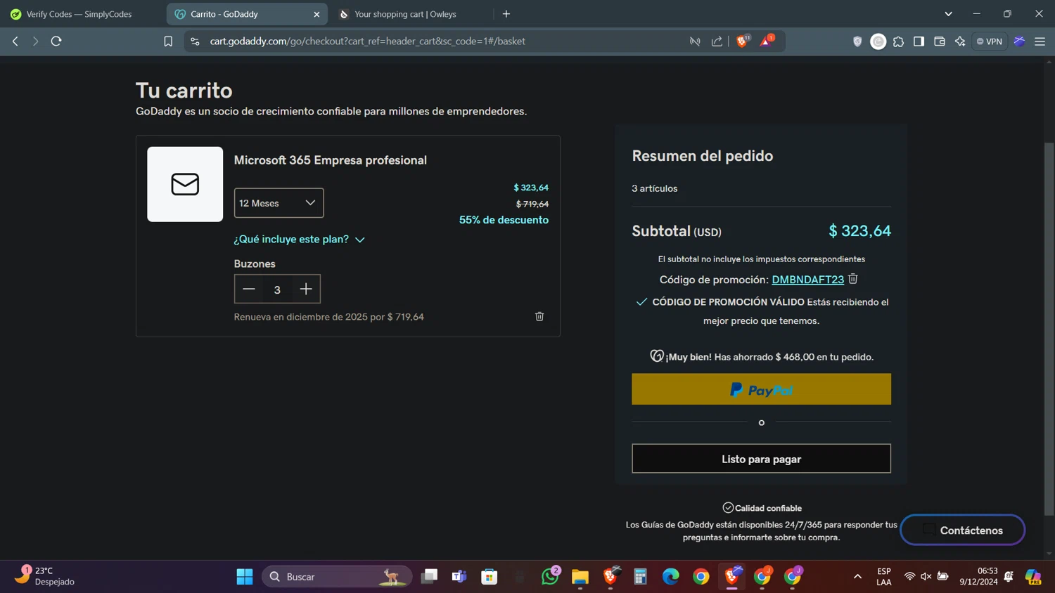GoDaddy Promo Codes - 30% Off | December 2024
