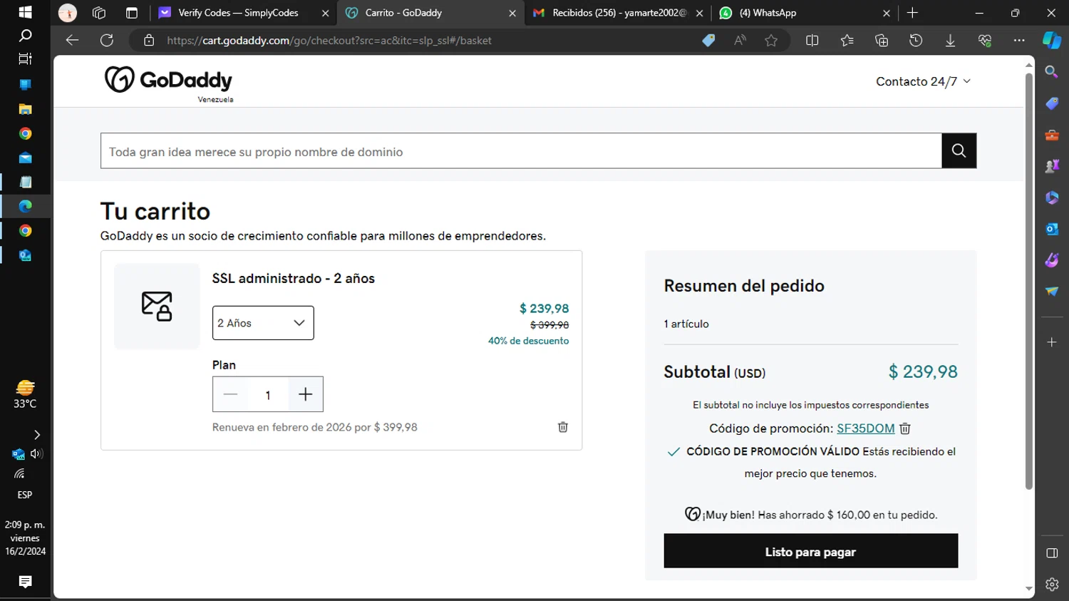 GoDaddy Promo Codes – 20% Off | May 2024