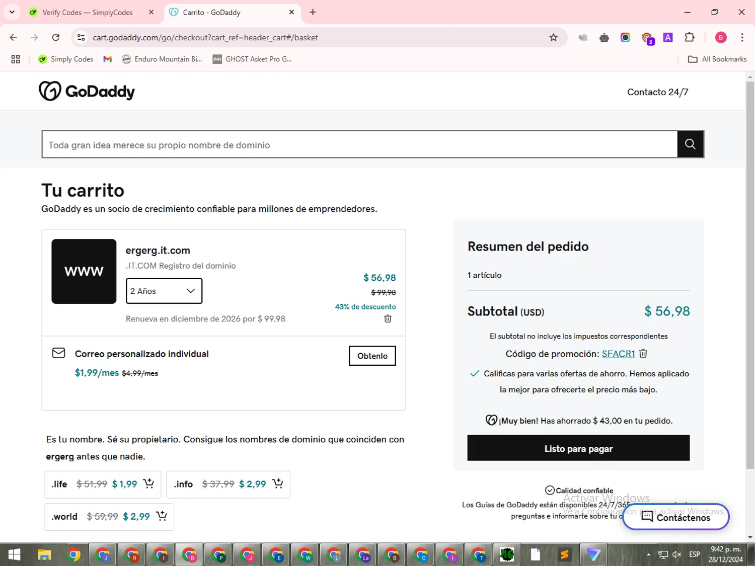 GoDaddy Promo Codes - 30% Off | January 2025