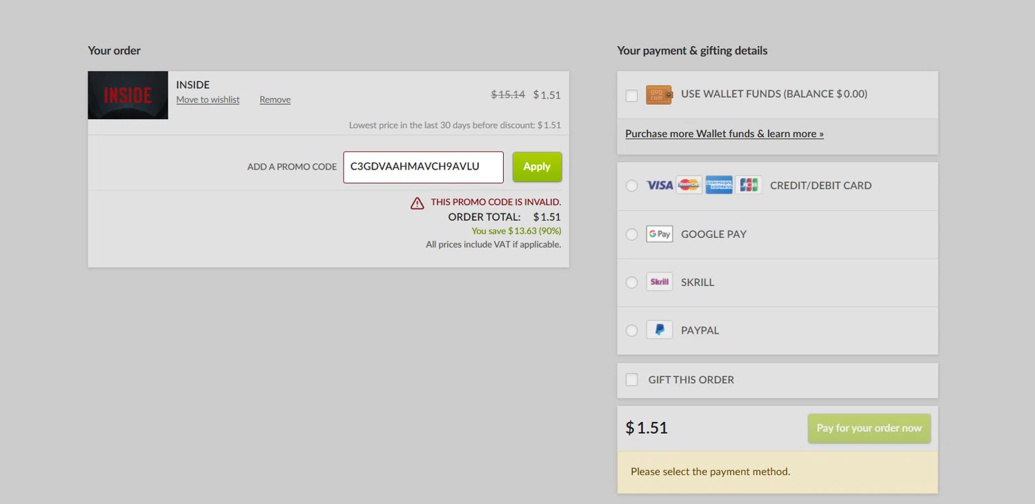 GOG Discount Codes - 85% Off (1 Verified) Jul 2025