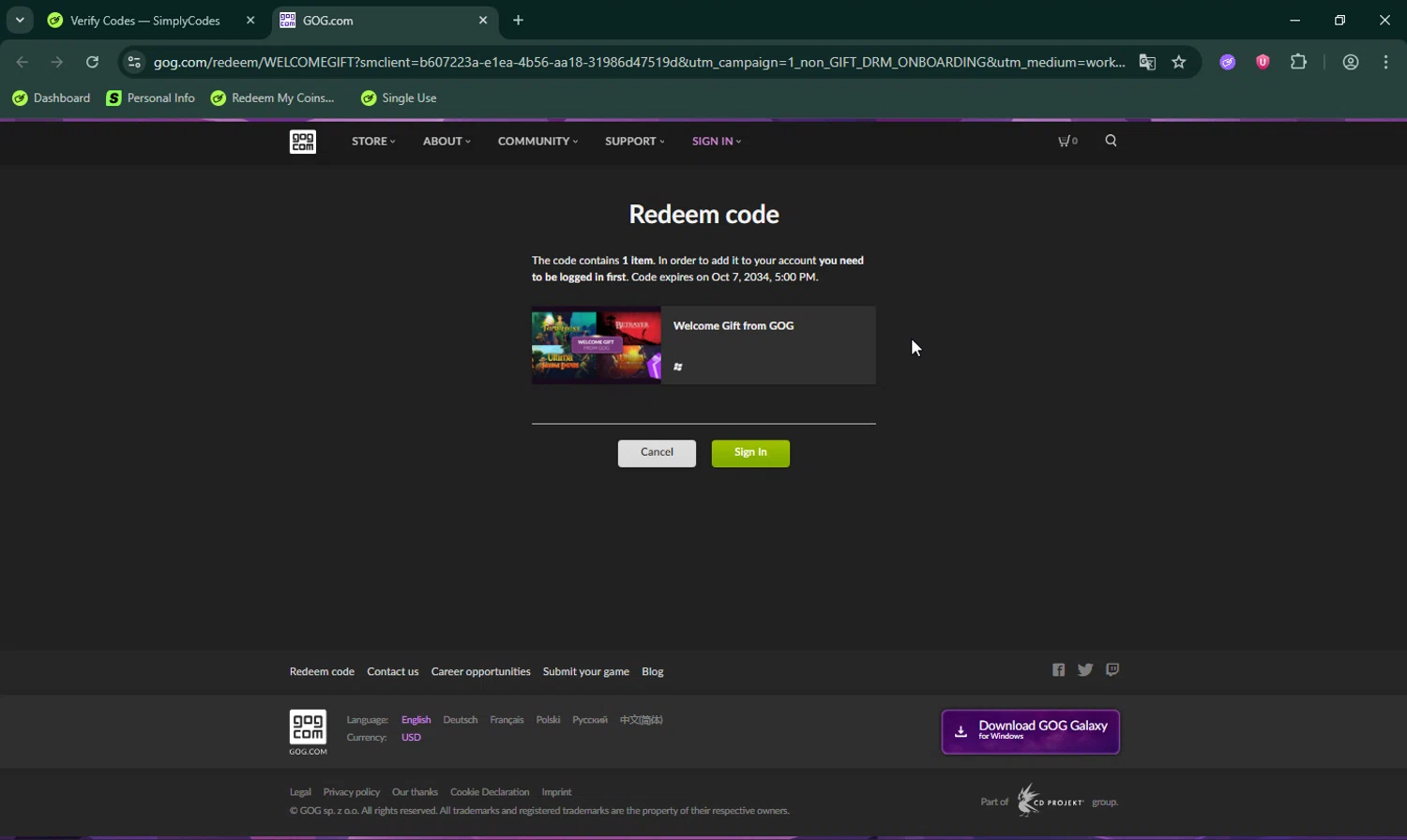 GOG Promo Codes - 55% Off Sitewide (8 Verified) Dec 2025