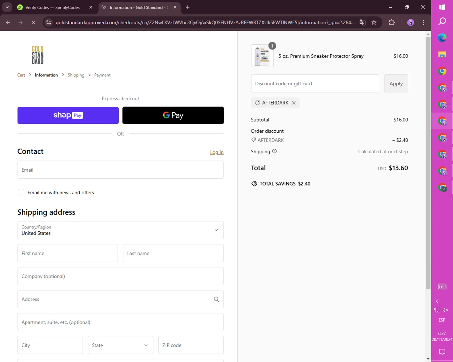 Gold Standard Promo Codes - $8 Off | December 2024