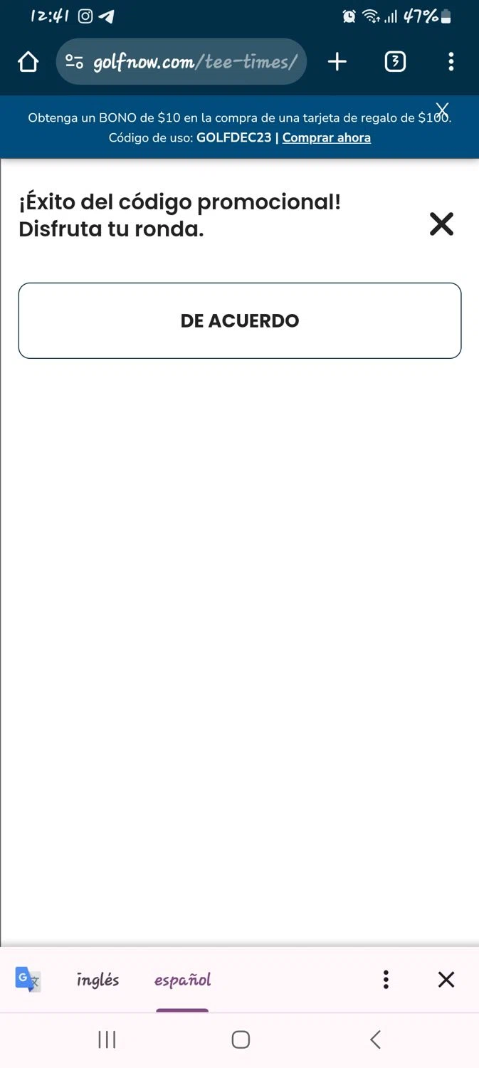 GolfNow Promo Codes – $25 Off | January 2024