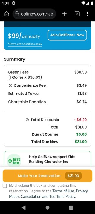 GolfNow Promo Codes & Black Friday 2024 Deals - 20% Off