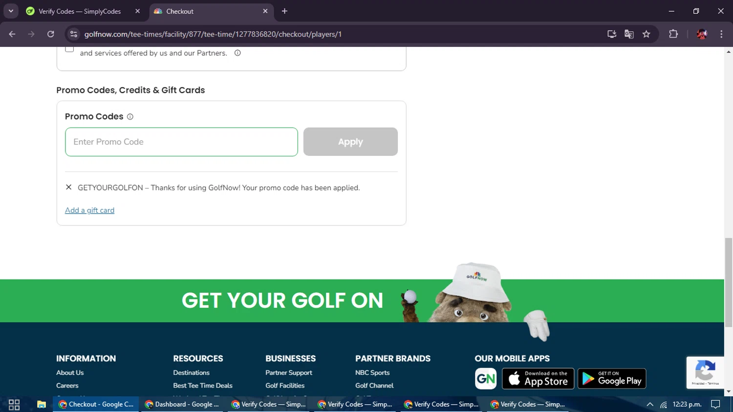 GolfNow Promo Codes & Black Friday 2024 Deals - 20% Off