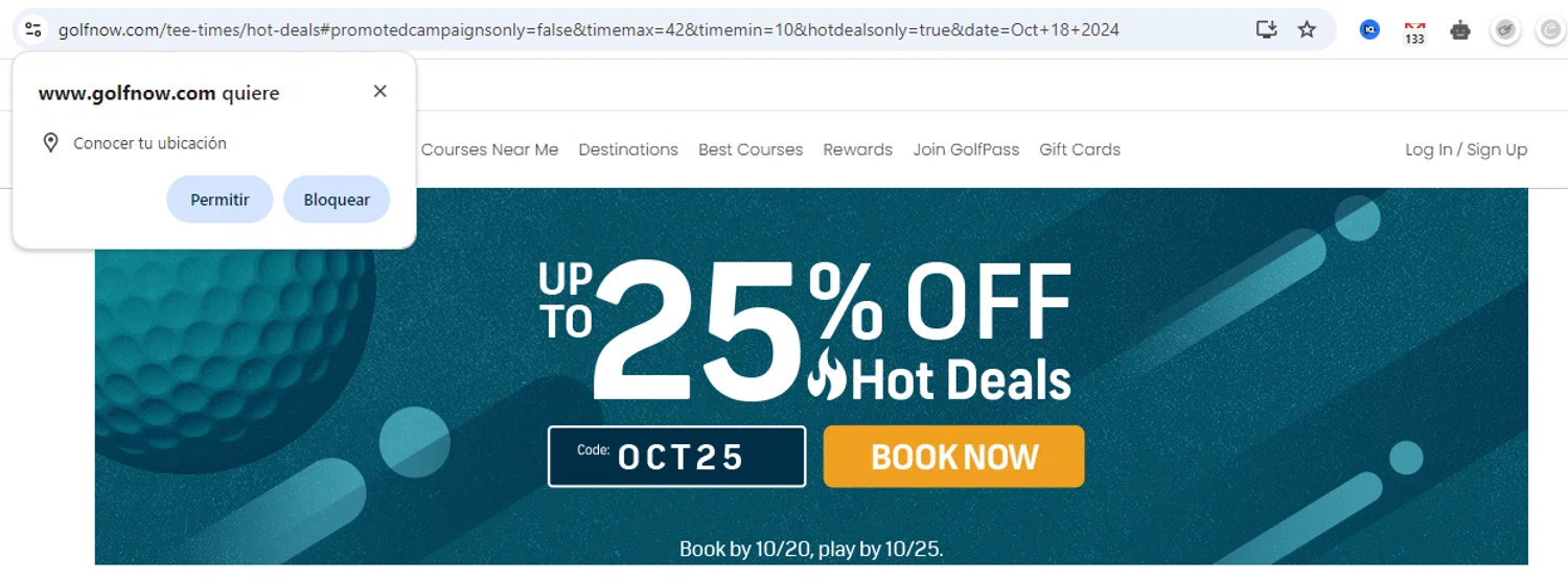 GolfNow Promo Codes & Black Friday 2024 Deals - 20% Off