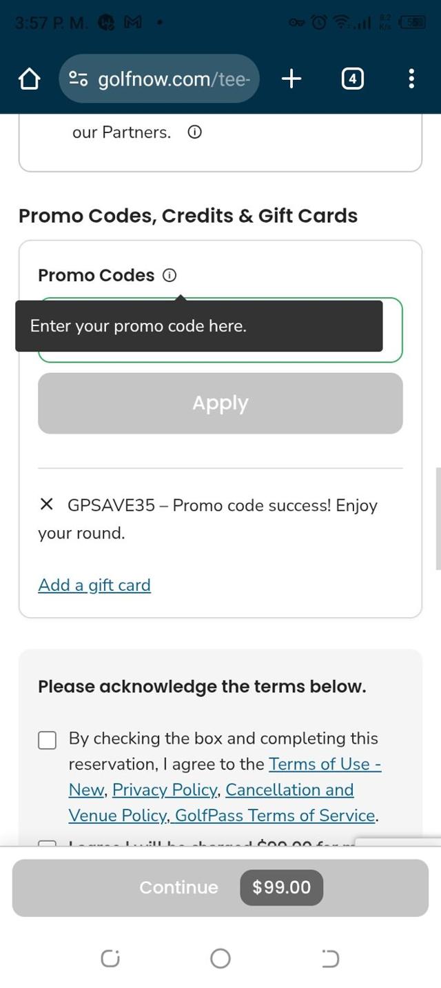 GolfNow Promo Codes (3 Verified) - 25% Off Sitewide Oct 2025