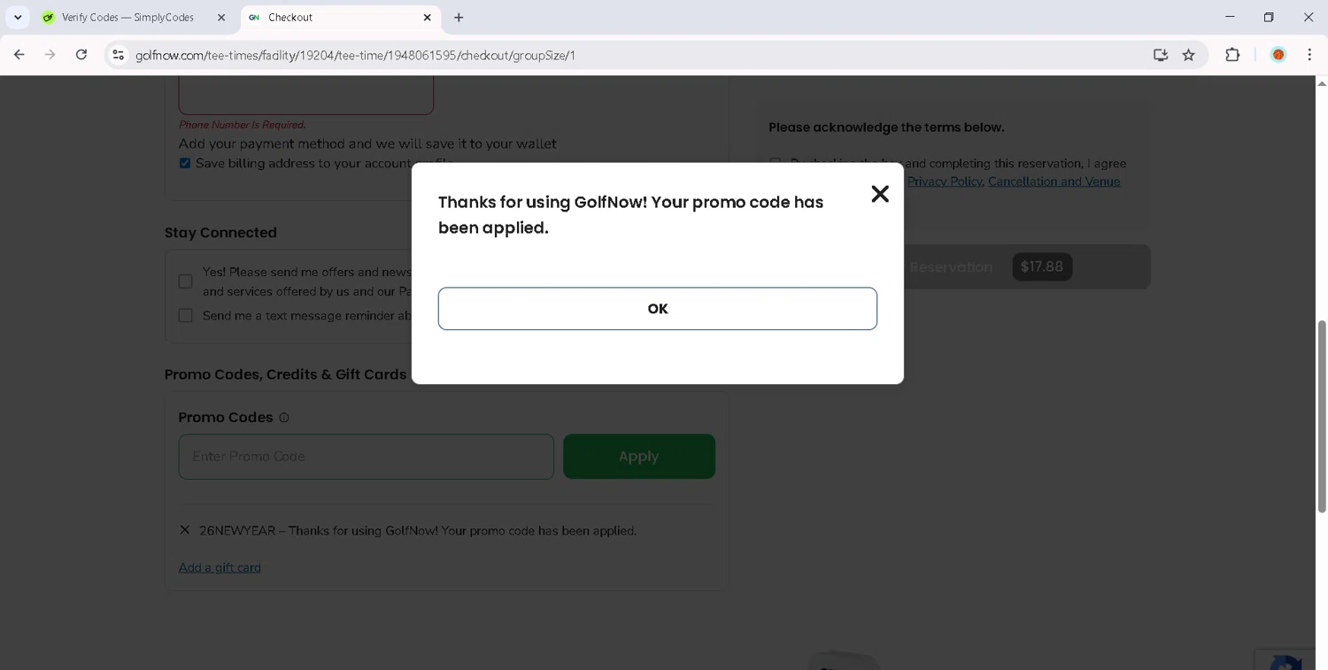 GolfNow Promo Codes - 30% Off (6 Verified) Dec 2025