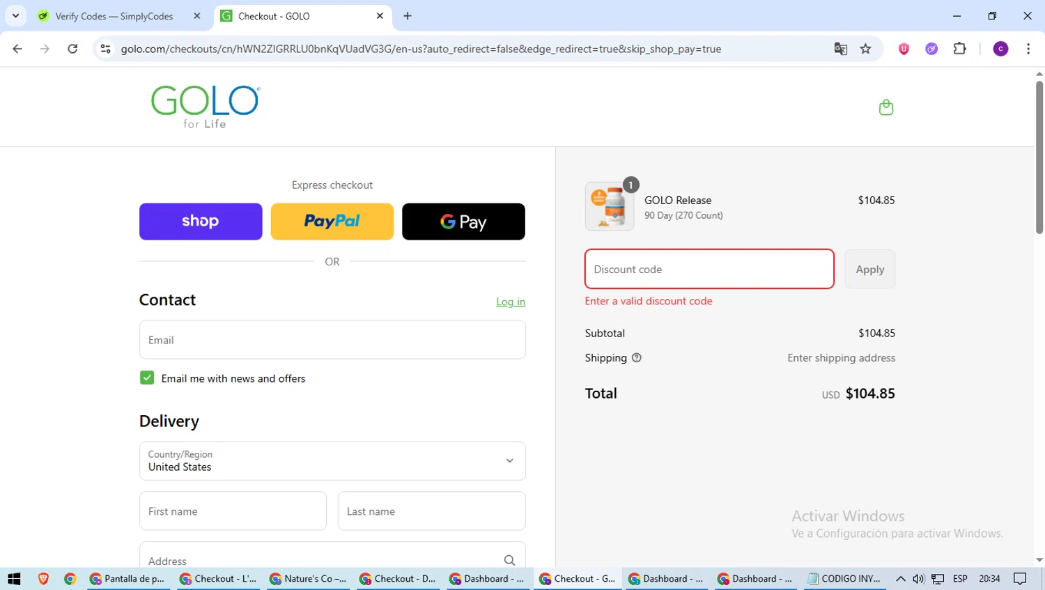 GOLO Promo Codes - 10% Off Coupons Sep 2025