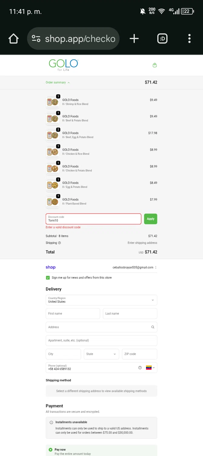 GOLO Discount Codes - 10% Off (3 Verified) Oct 2025