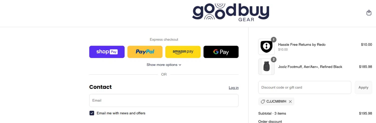 Good Buy Gear Promo Codes - 15% Off (Verified) Sep 2025