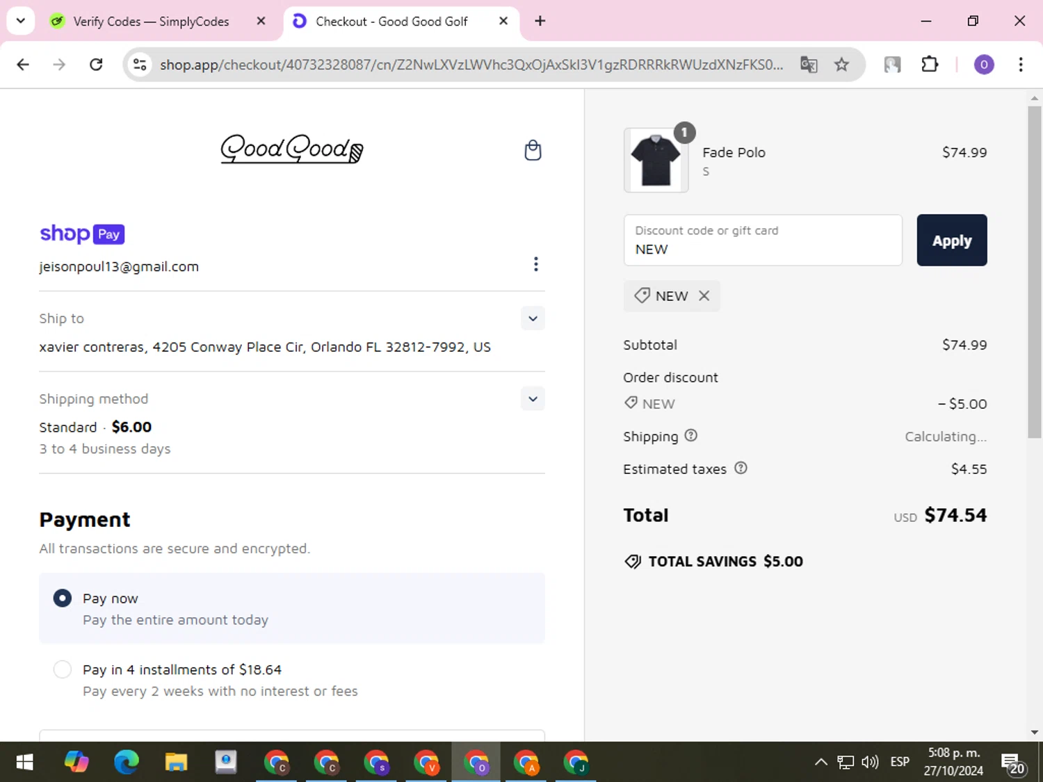 Good Good Golf Discount Codes & Black Friday 2024 Deals - $5 Off